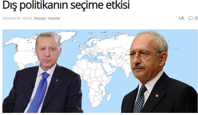 Η επίδραση της εξωτερικής πολιτικής στις τουρκικές εκλογές – ΒΑΛΚΑΝΙΚΟ ...