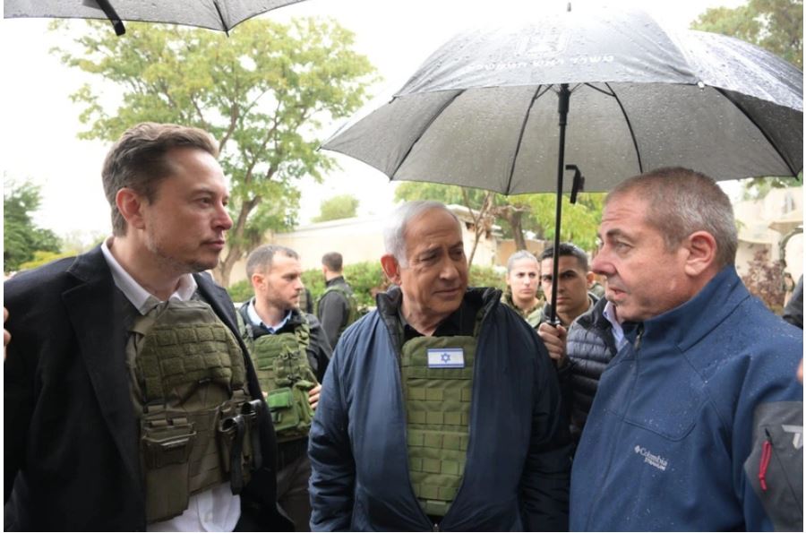Ισραήλ: Ο Μάσκ και ο Νετανιάχου επισκέφθηκαν την περιοχή που δέχτηκε ...