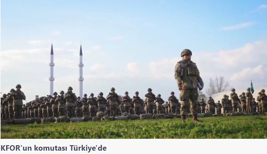 «Το ΝΑΤΟ δημοσιεύει την παρουσία των τουρκικών ειρηνευτικών δυνάμεων ...