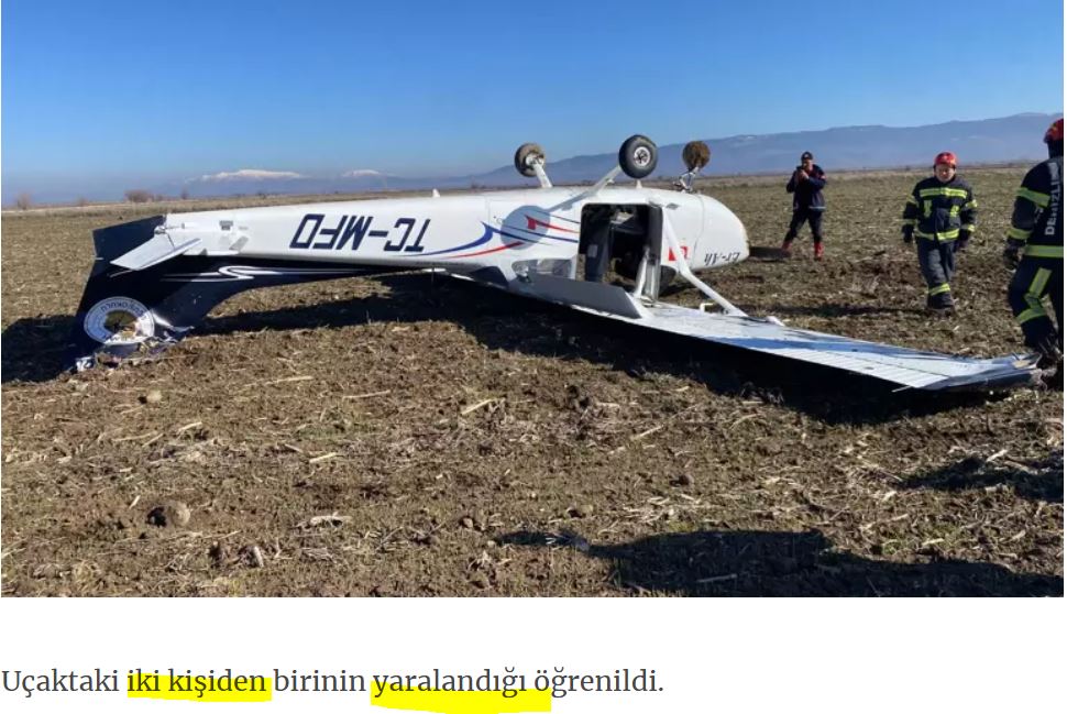 Τουρκία: Εκπαιδευτικό αεροπλάνο έκανε ‘ανάποδη’ προσγείωση – ΒΑΛΚΑΝΙΚΟ ...