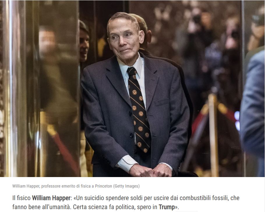 William Happer: «Ο συναγερμός για το κλίμα είναι απλώς μια απάτη. Με το ...