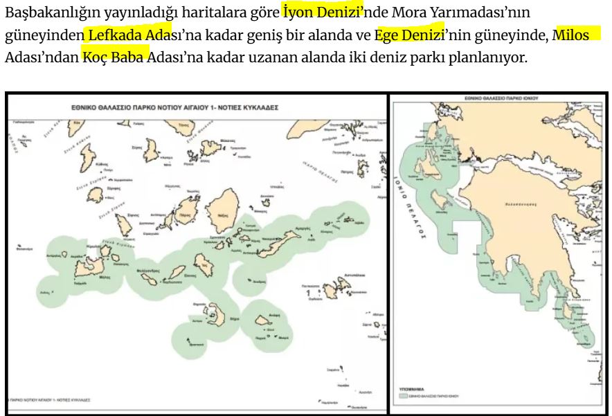«Κρίση» μεταξύ Ελλάδας και Τουρκίας για τα Θαλάσσια Πάρκα (τι είναι ...